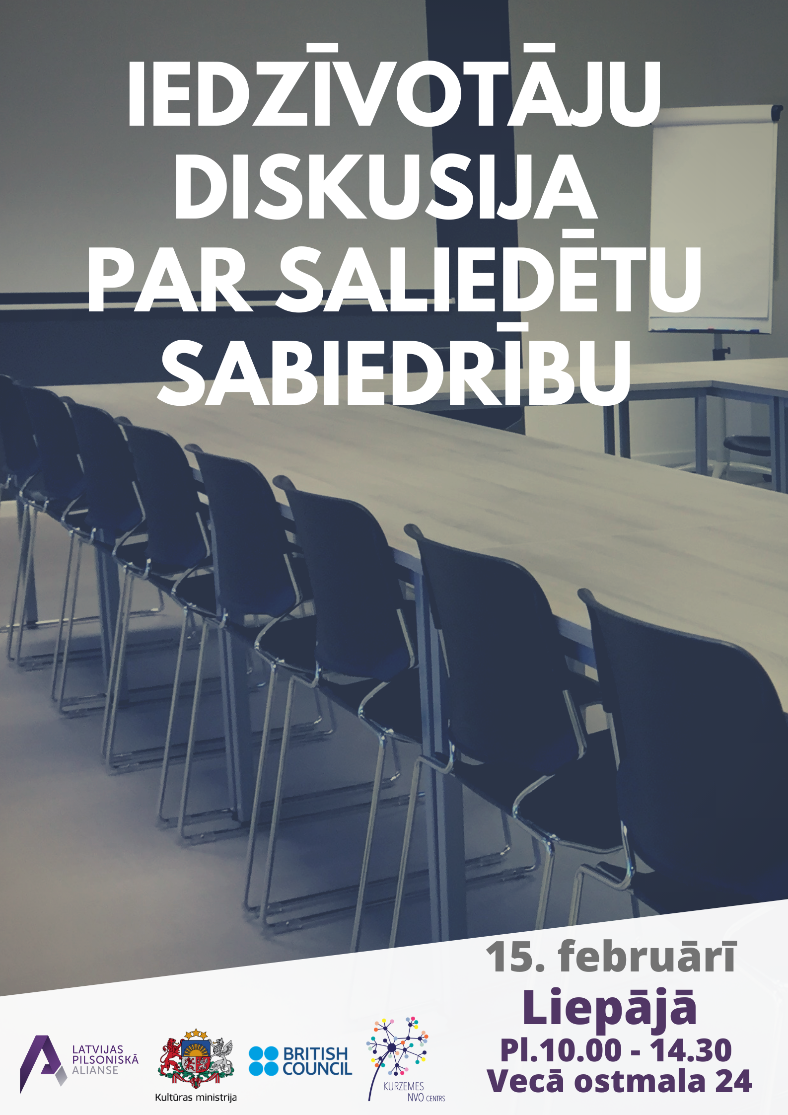 Aicina piedalīties diskusijā par saliedētu sabiedrību Liepājā 15.02 ...